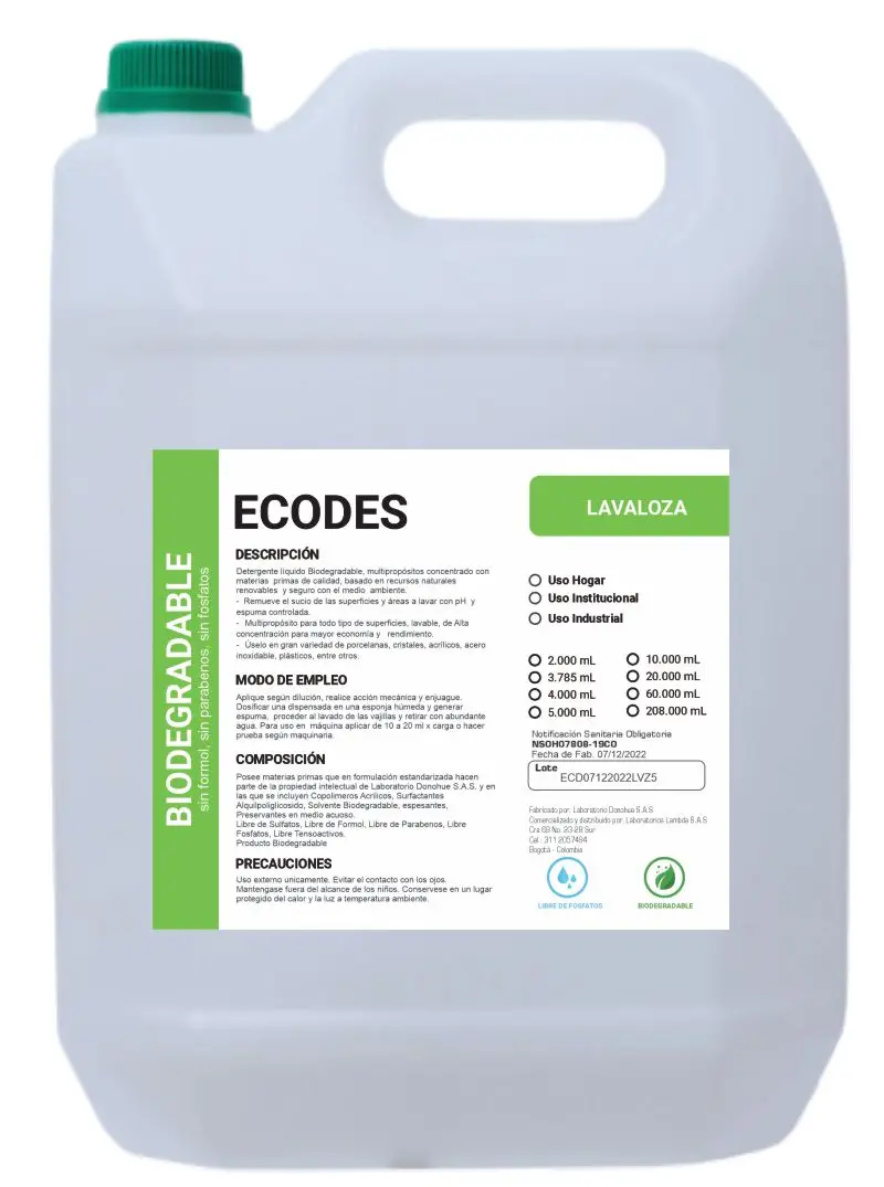 Lava Loza Líquido #1 En Ventas - Eficacia En Cada Gota